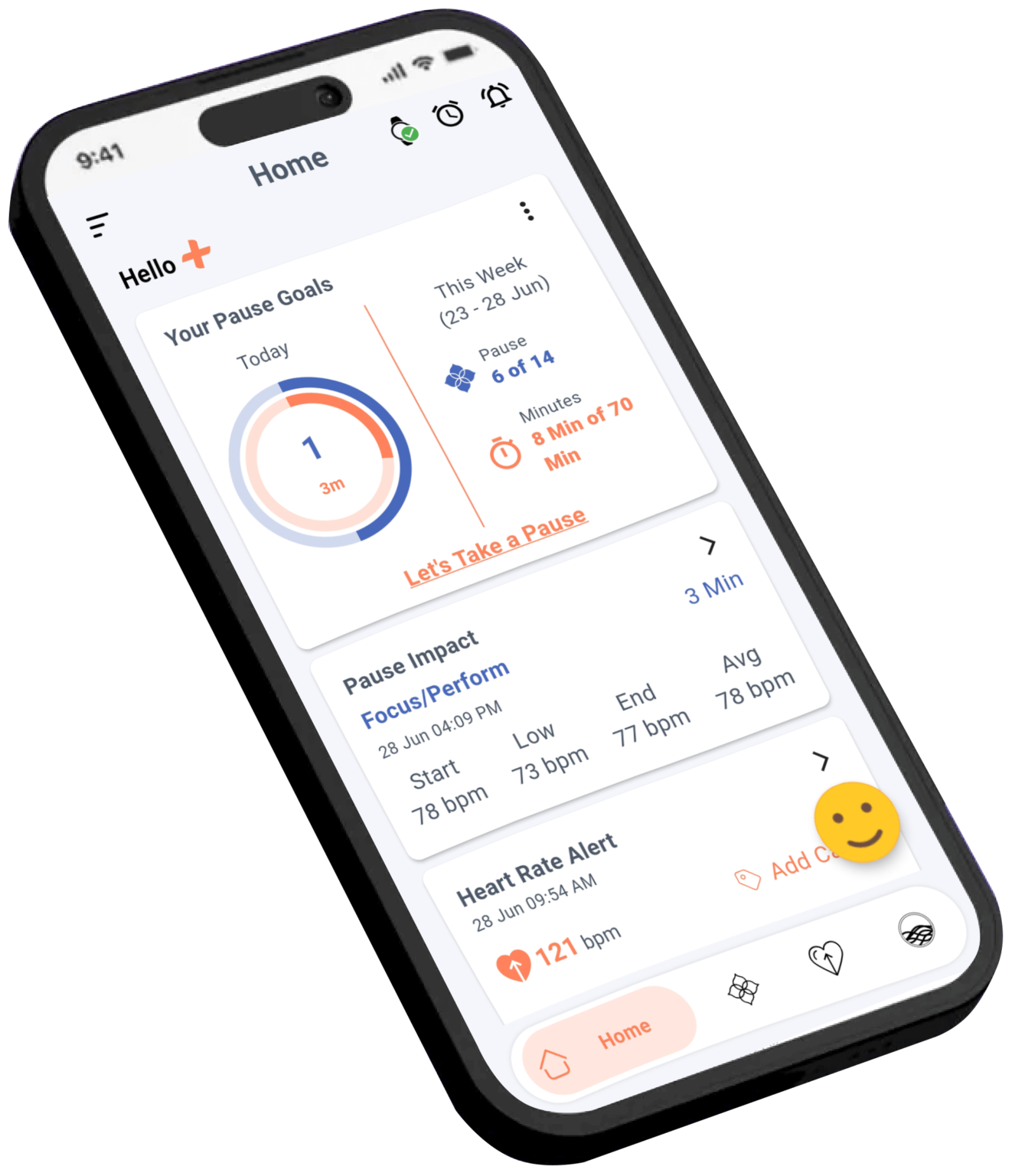 Pauser Health - Your Stress Management App